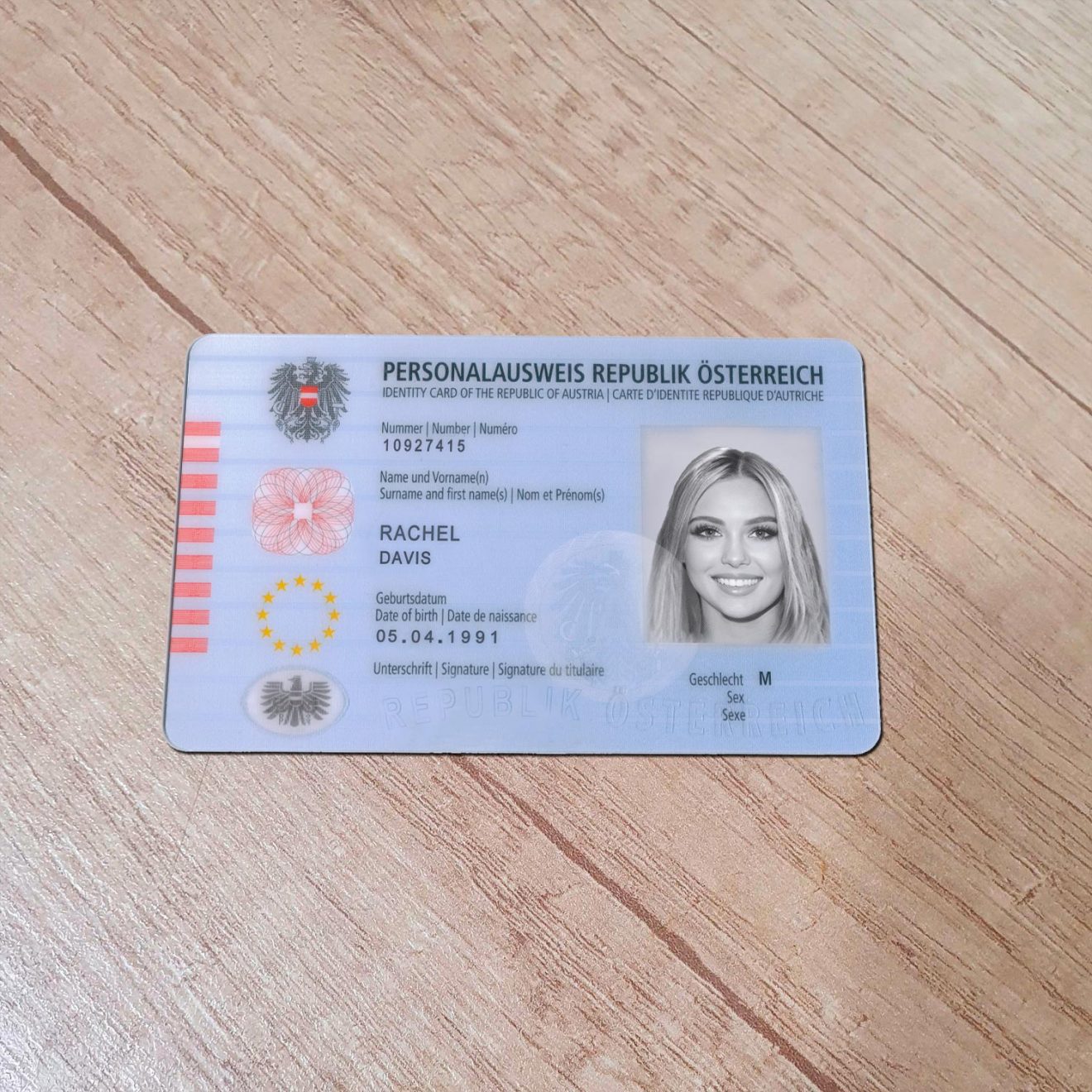 Italy Identity Card PSD Template – Novelty PSD